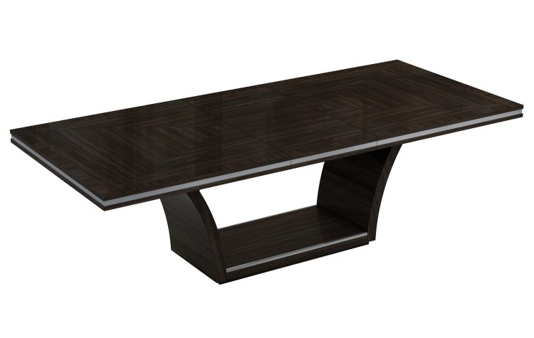 D832 High Gloss Wenge Dining - Dining Tables - Dining